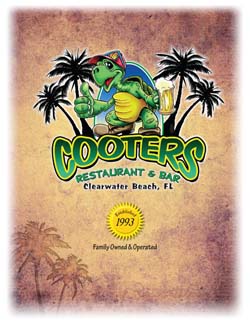 Cooters Restaurant and Bar Menu - Come to Cooters for the Food, Stay ...